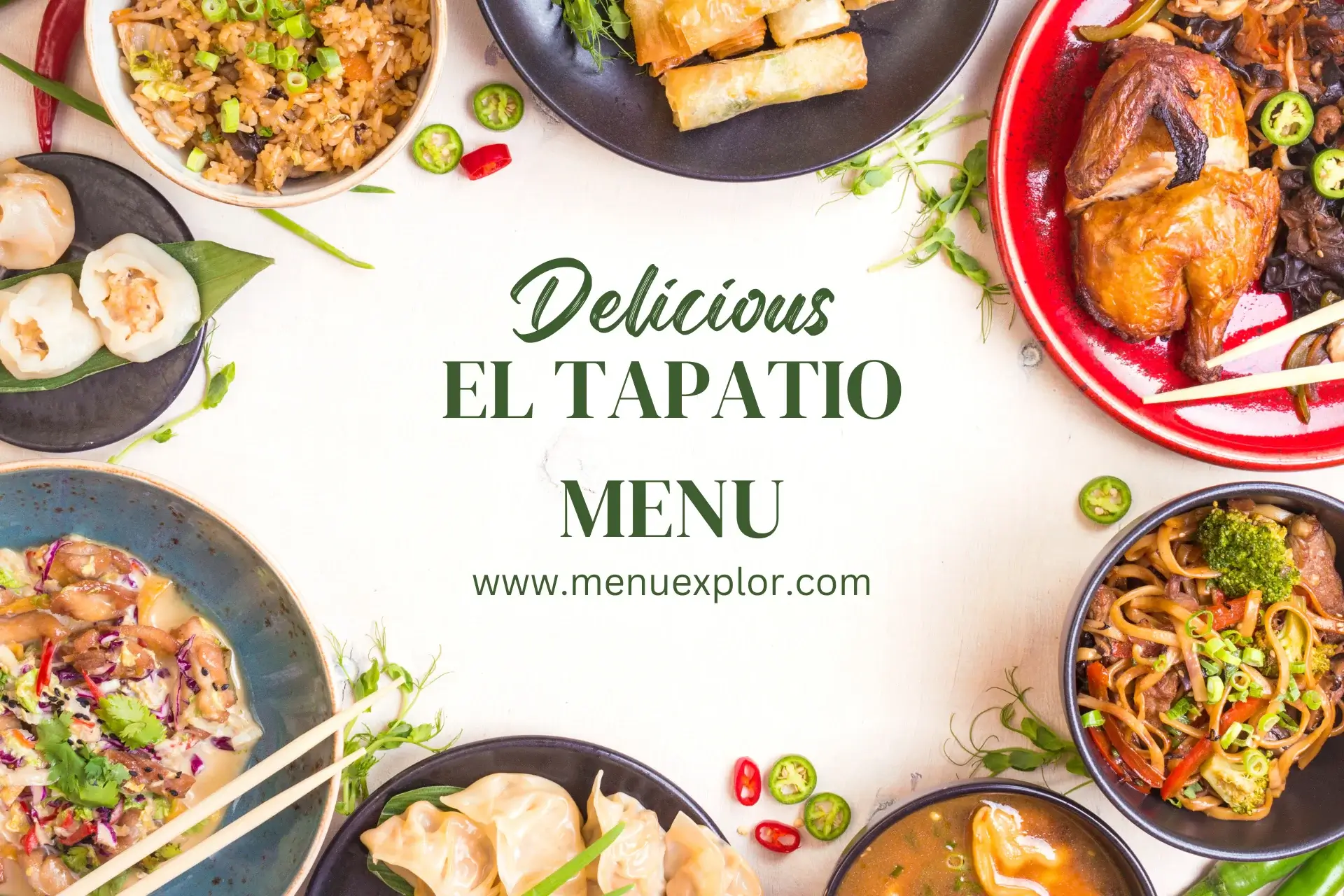 Latest El Tapatio Menu with prices and Calories(2026)